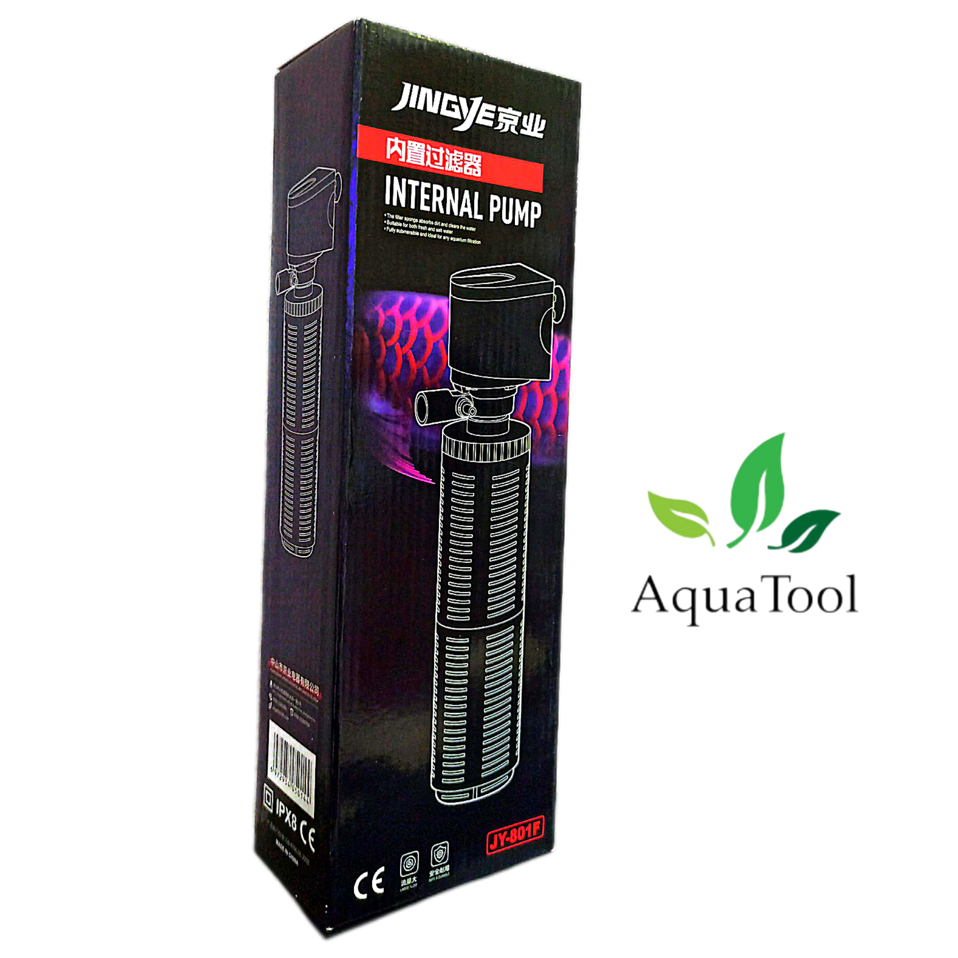 پمپ تصفیه آکواریوم JY-801F جینگی🇮🇷قیمت ۳۳۵,۰۰۰ تومان|آکواتول