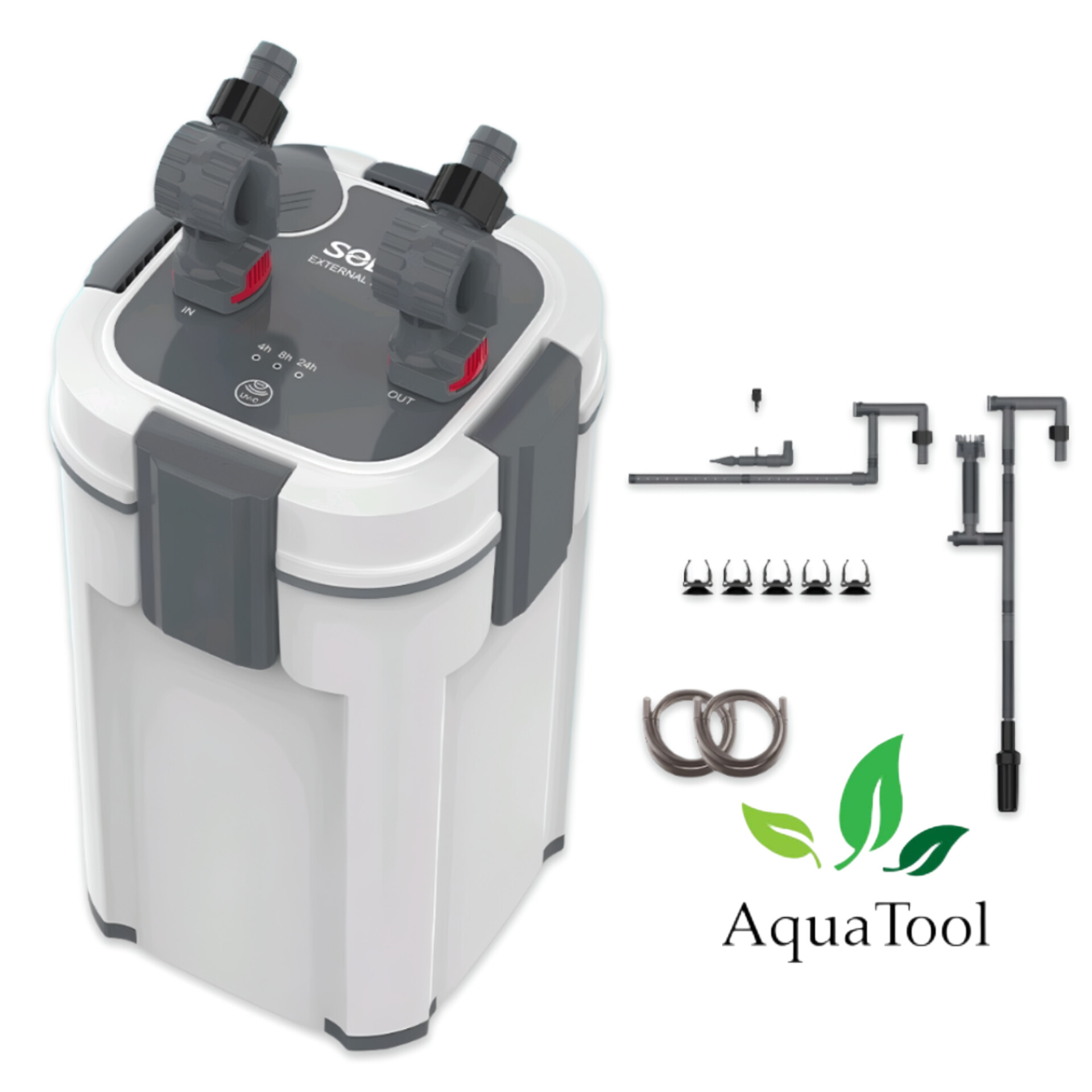 فیلتر سطلی یو وی دار AQ-907F-UV سوبو🇮🇷قیمت ۸,۹۴۰,۰۰۰ تومان|آکواتول